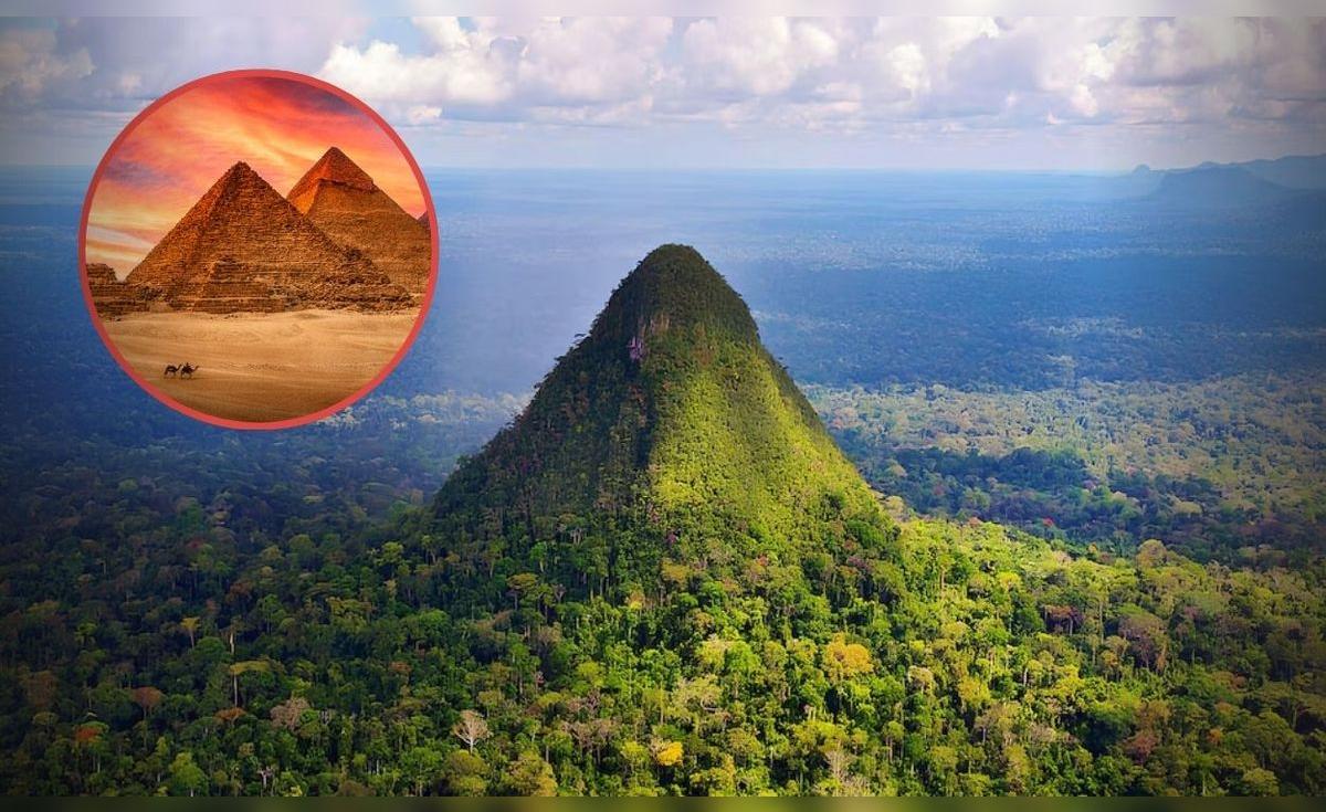 Cerro El Cono: La inmensa pirámide que dobla en tamaño a la Gran ...