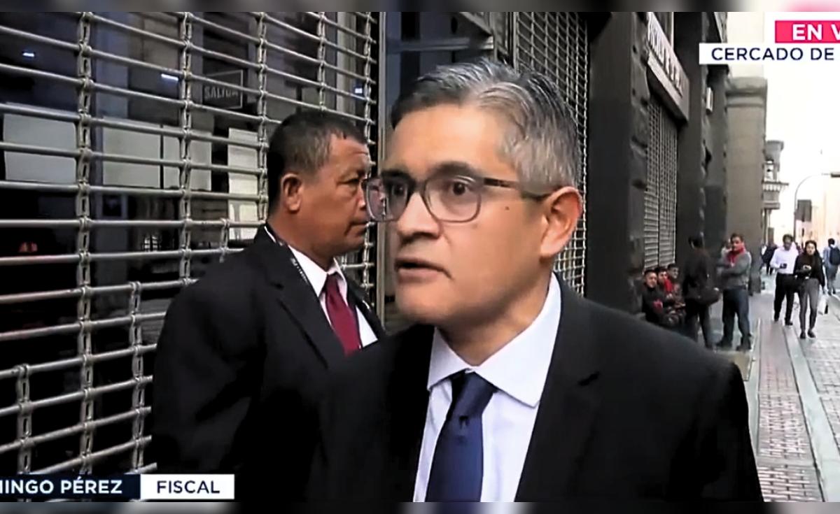 José Domingo Pérez llega al Ministerio Público tras anulación de su ...