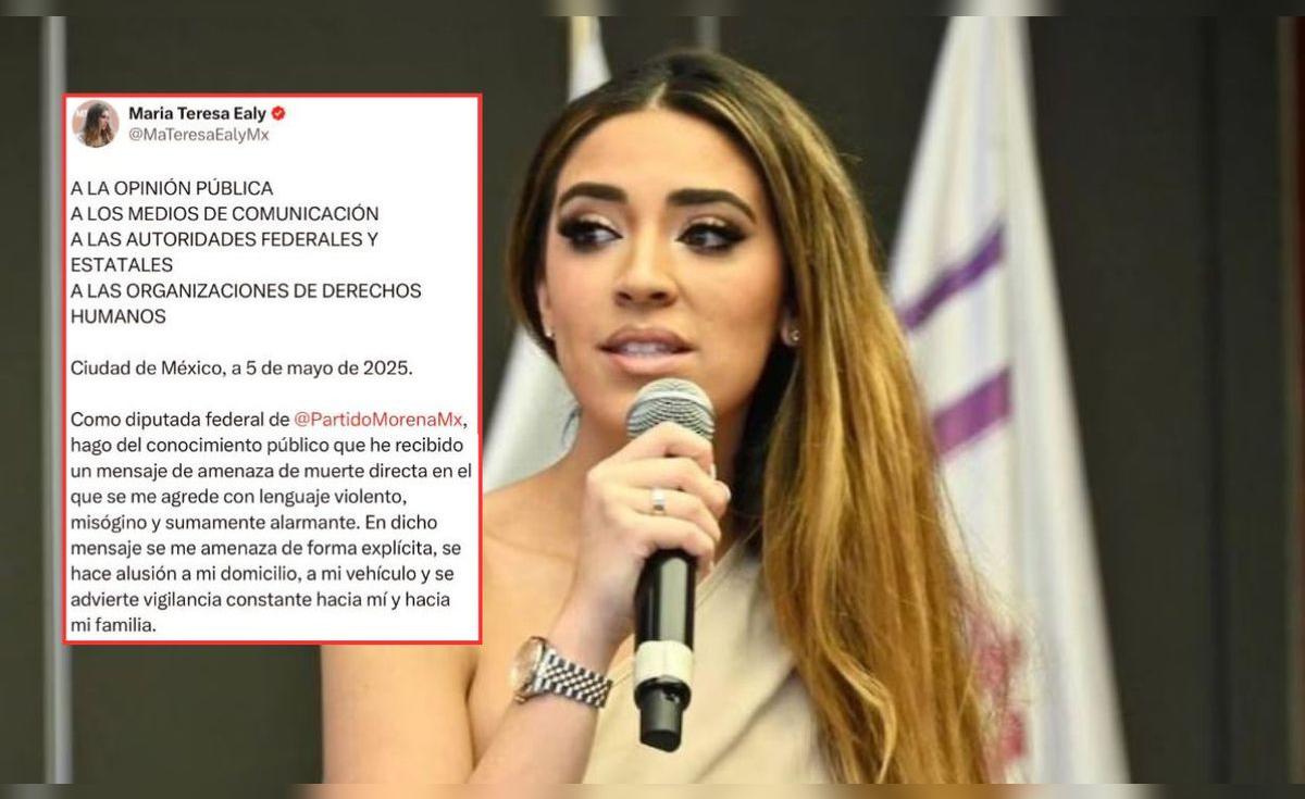 ‘Ya tienes precio’: diputada Ealy recibe amenaza de muerte por ...