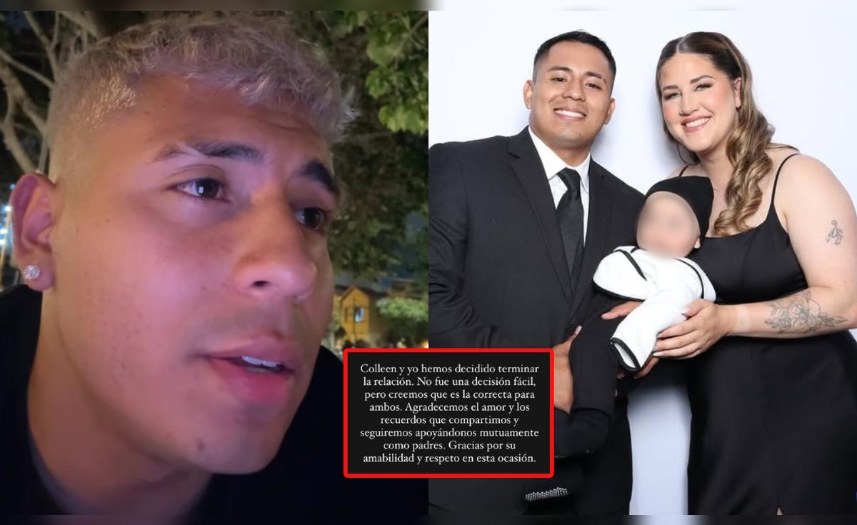 Ángel Ramírez y Colleen Barry anuncian el fin de su relación tras ampay ...