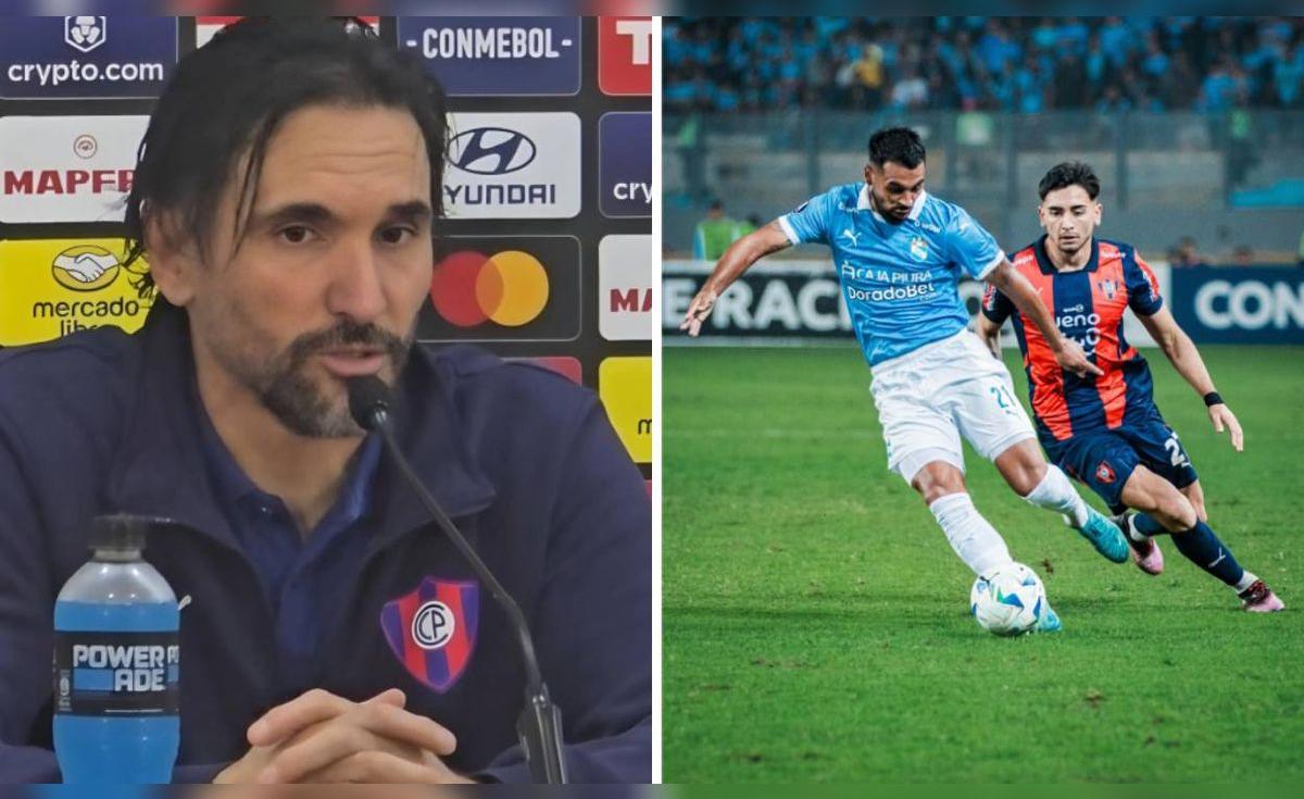 Diego Martínez, DT de Cerro Porteño, no se guardó nada y elogió a Sporting Cristal tras sufrida ...