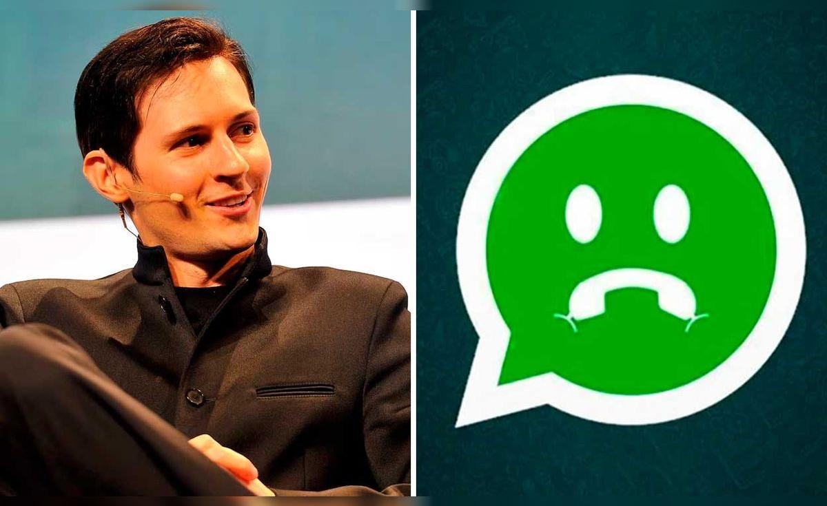 Fundador de Telegram, Pável Dúrov, acusa a WhatsApp: "Más del 80% de ...