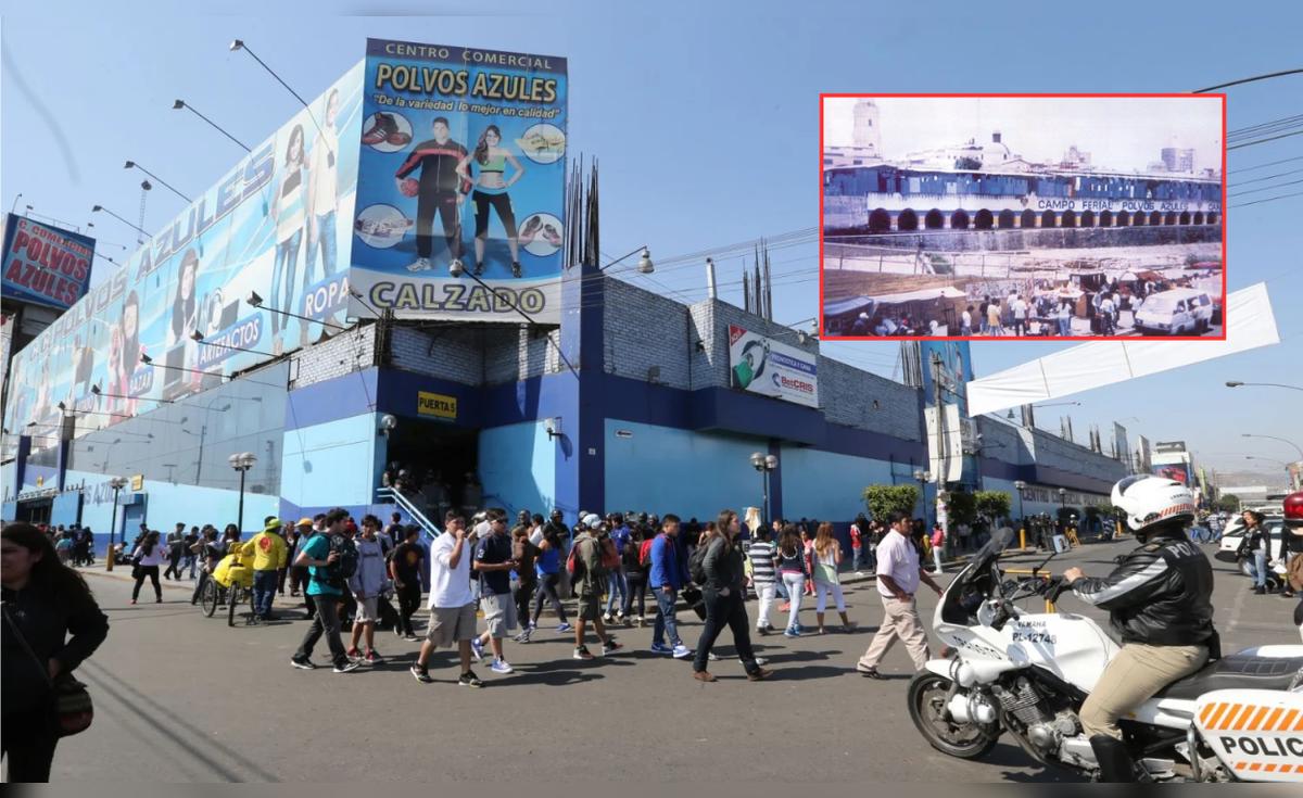 Polvos Azules: ¿por qué se llama así este popular centro comercial de ...