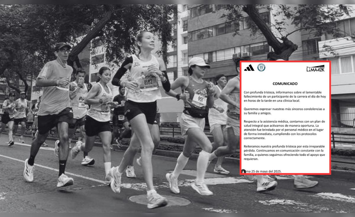 Muere corredor de Maratón Lima 42K: participante se desvaneció en plena ...