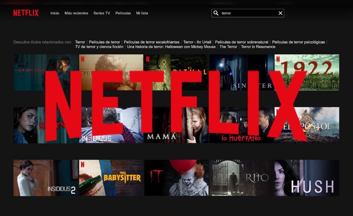 Netflix te permite descubrir las mejores películas de terror con estos ...