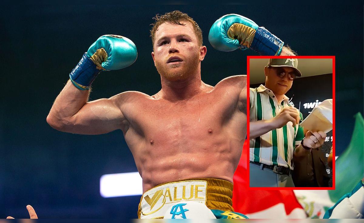 Canelo luce lujoso reloj durante torneo de golf y revela su millonario ...