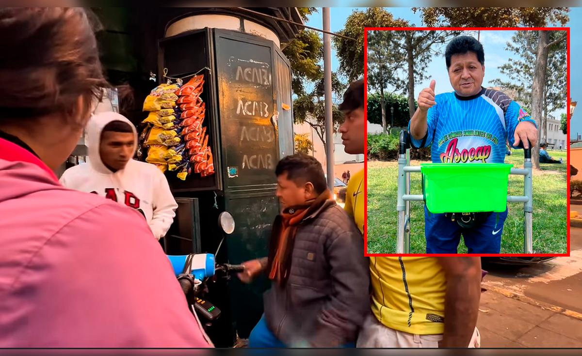 Cómico ambulante ‘Pompin’ graba el preciso momento en que sujeto quiso ...