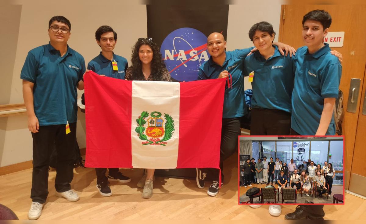 Peruanos reciben premio global en la ceremonia del NASA International ...