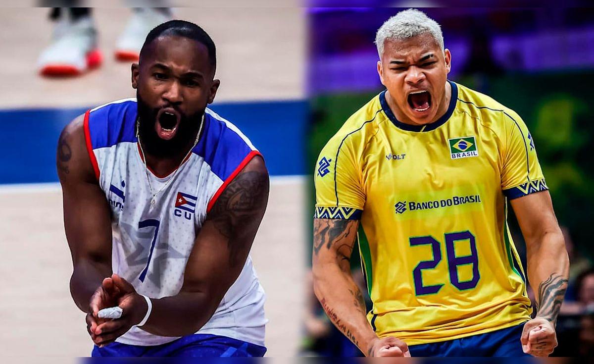Cuba vs Brasil voleibol EN VIVO, VNL 2025: ¿cómo terminó el juego de la ...