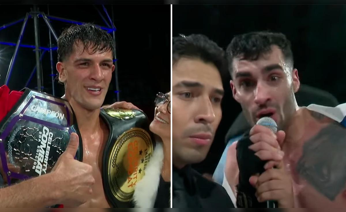 Emil La Causa retiene su título en el 'Celebrity Combat Perú' tras ...