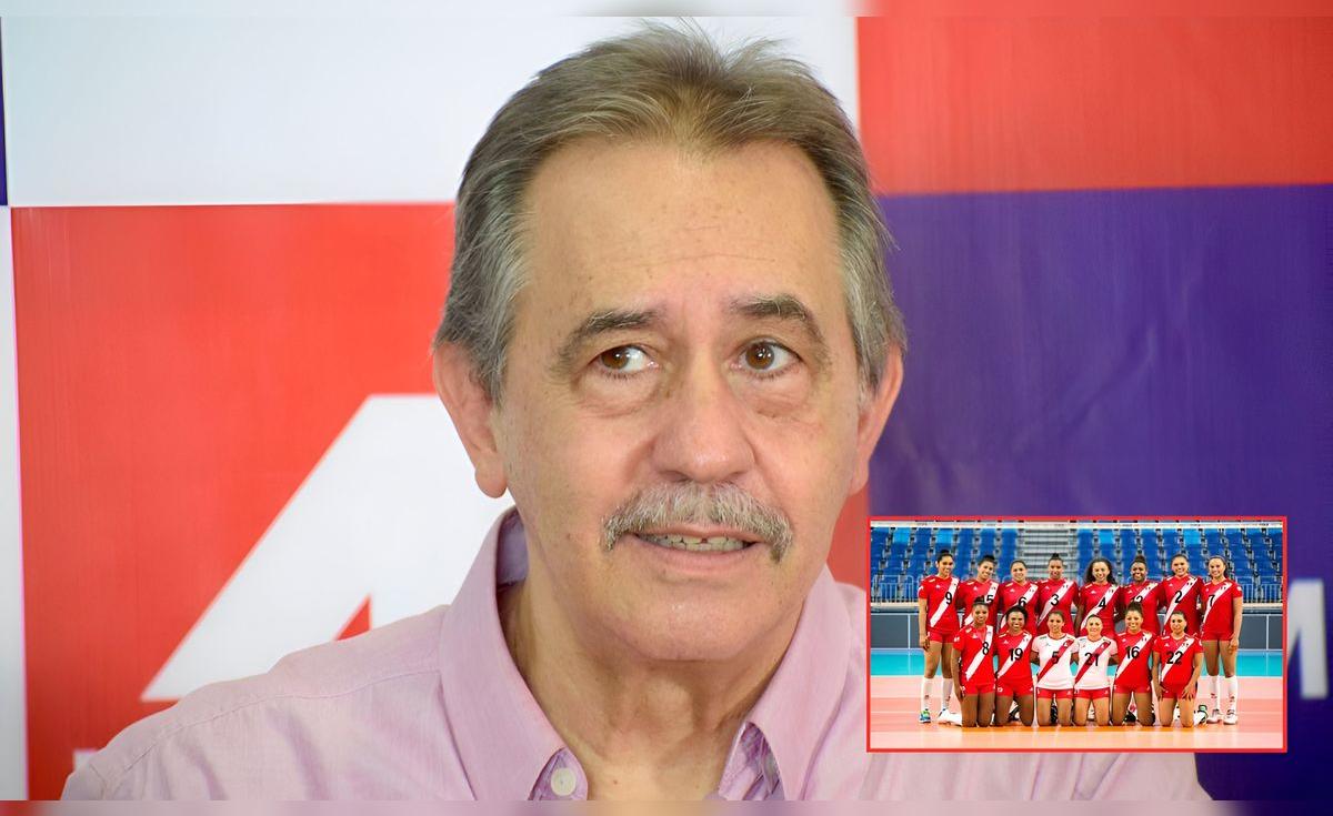 El entrenador de la selección peruana de vóley expresó su opinión sobre ...