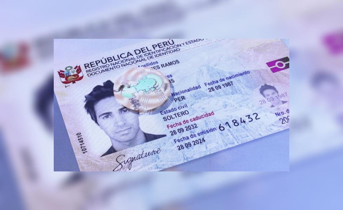 Solo este grupo de peruanos podrán tramitar el DNI 3.0 de forma virtual ...