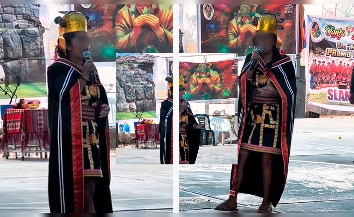 Escolar se viste de curaca y sorprende al dar su discurso en quechua ...