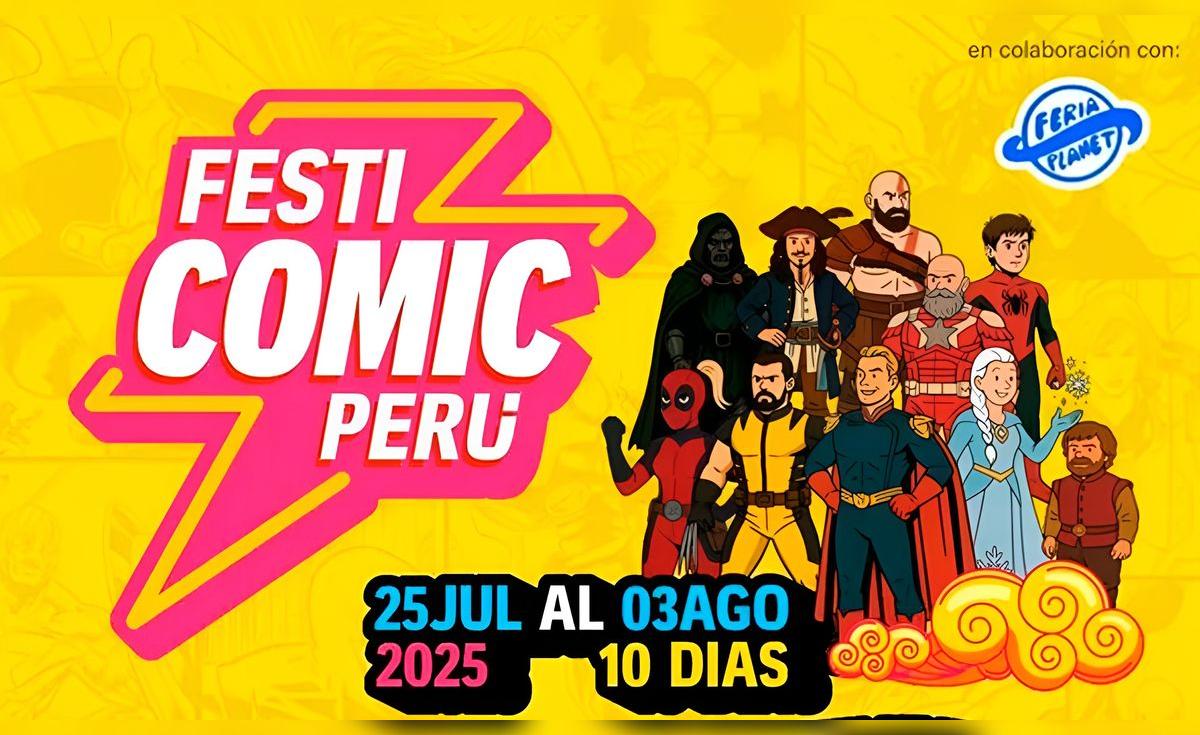Festi Cómic Perú 2025: lo mejor del anime y música se unen en la ...
