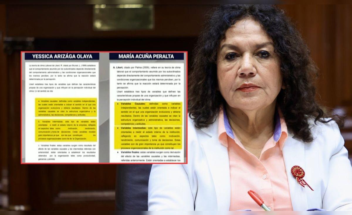 María Acuña: hallan sus tesis supuestamente perdidas y revelan serias ...