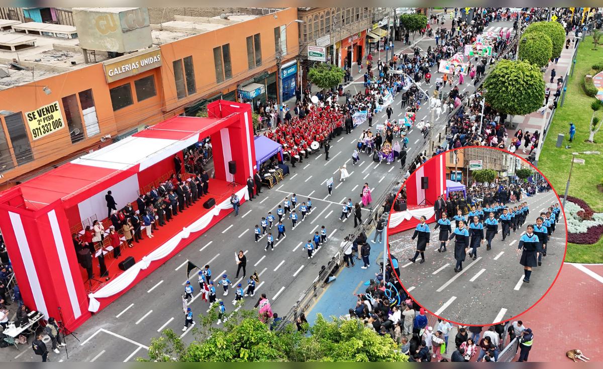 Desfile escolar en el Callao: estos son los colegios ganadores que ...