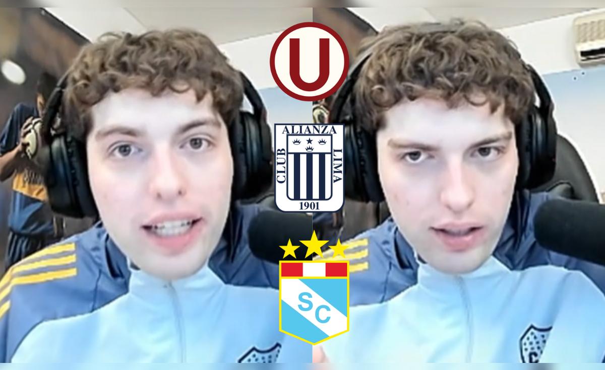 Streamer Davoo Xeneize reacciona a video del equipo de fútbol peruano ...