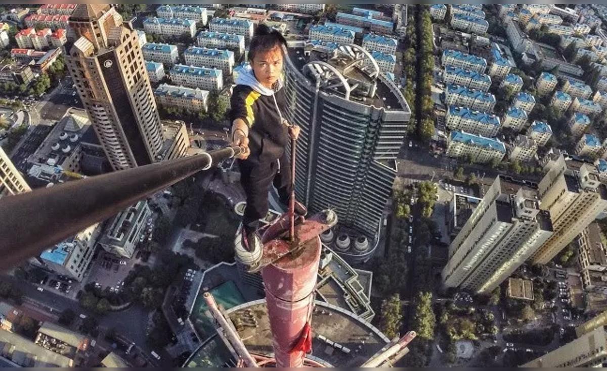 La trágica historia de Wu Yongning: el 'hombre araña chino' que cayó ...