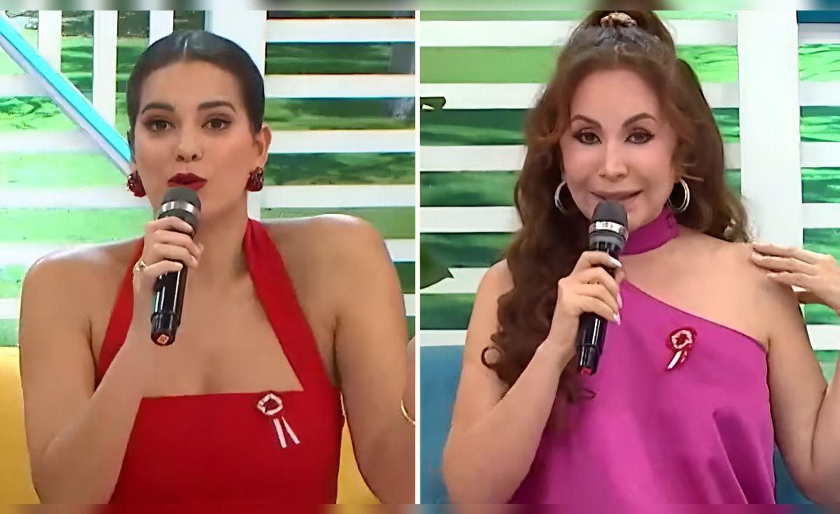Valeria Piazza y Janet Barboza protagonizan tenso momento en pleno ...