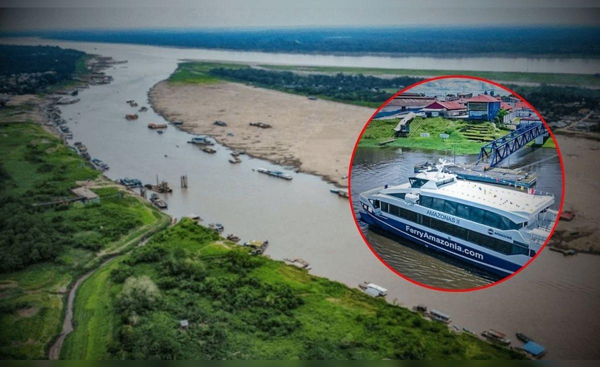 Así funciona el gran ferry de la Amazonía que conecta con la isla Santa ...