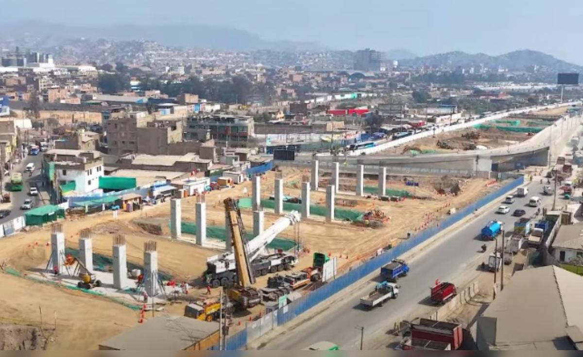 Bypass aéreo de 1,4 km que unirá Lima y Chosica presenta estos avances ...