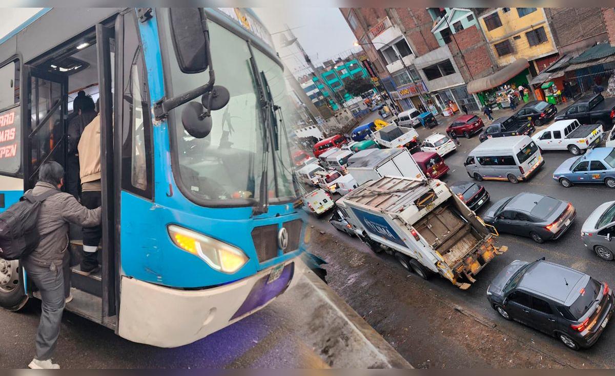 Así amanece Lima y Callao durante el paro de transportistas de este 21 ...