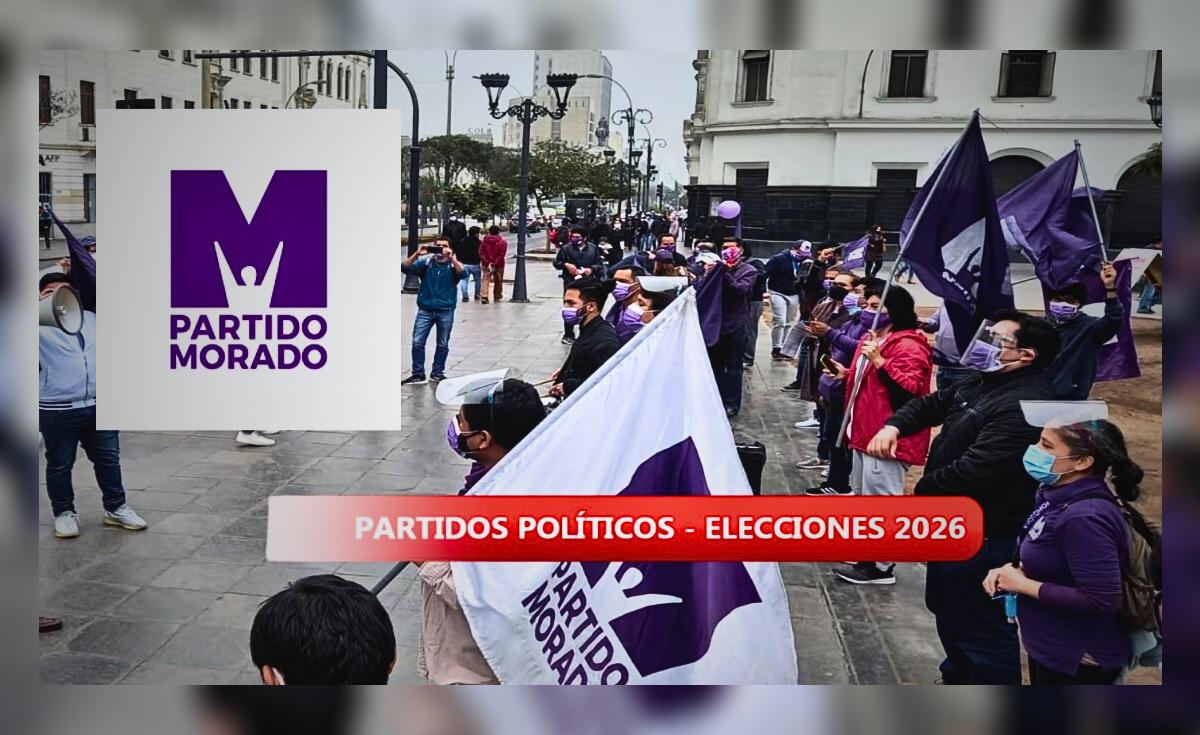 Elecciones 2026: el Partido Morado apuesta por candidato propio y una ...