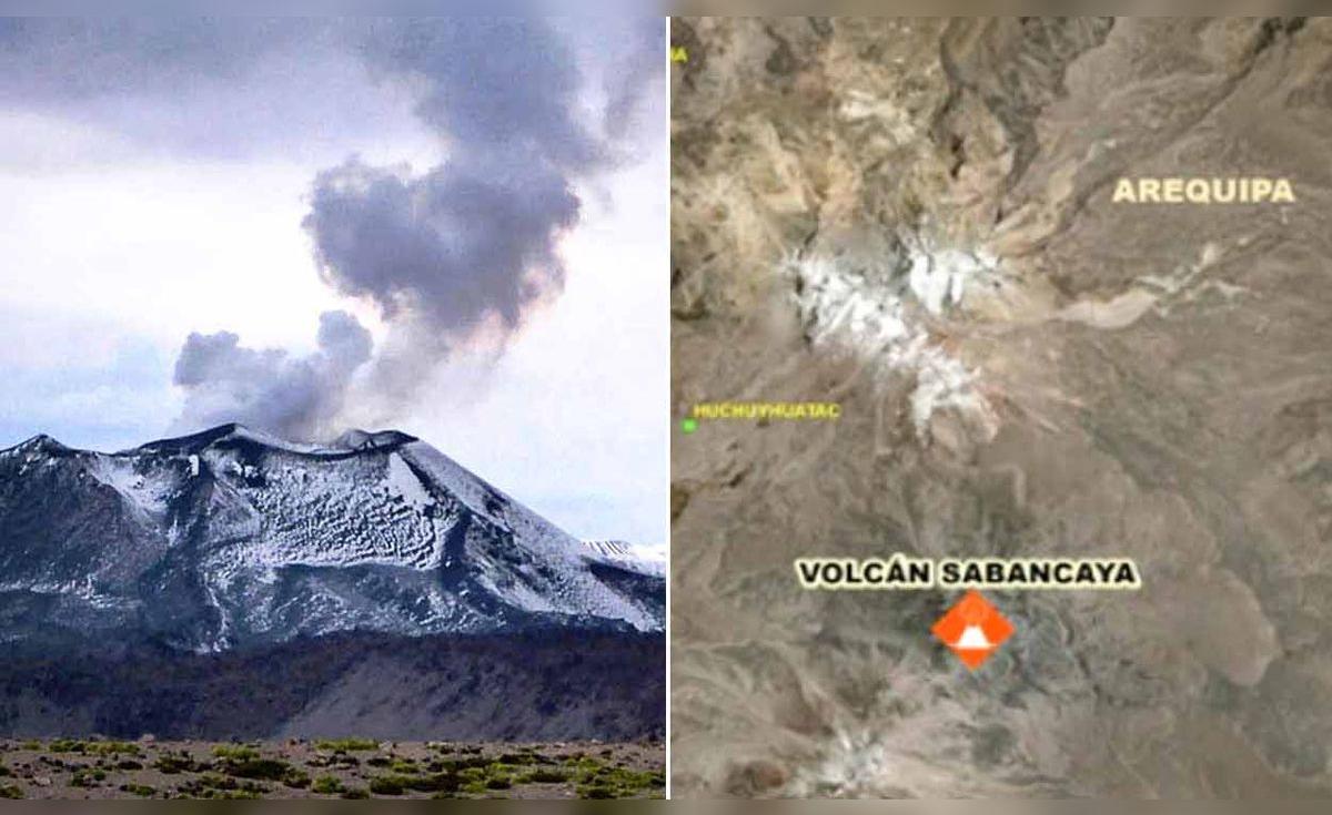 Alerta en Arequipa: Indeci advierte posibles explosiones de volcán Sabancaya que afectarían ...