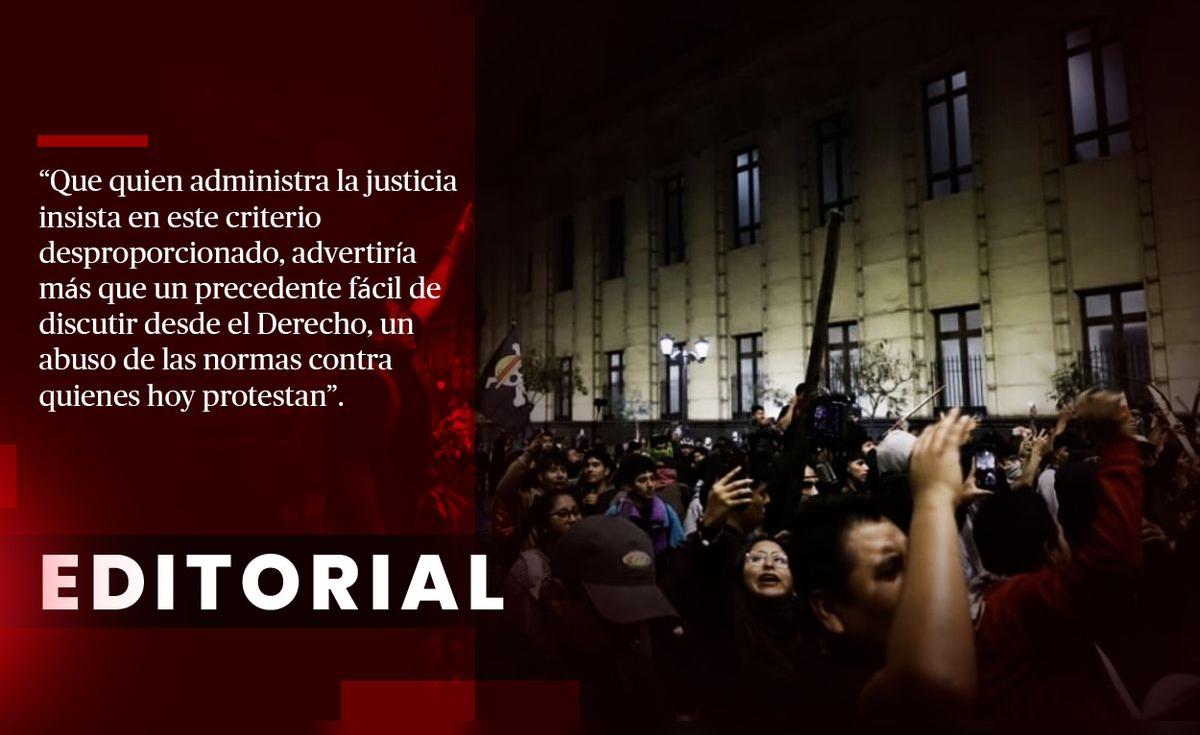 Poder Judicial debe respetar el derecho a la protesta | Opinión | La ...