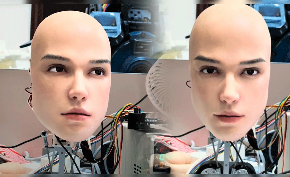China reta el futuro de los robot humanoide con una cabeza robótica que ...