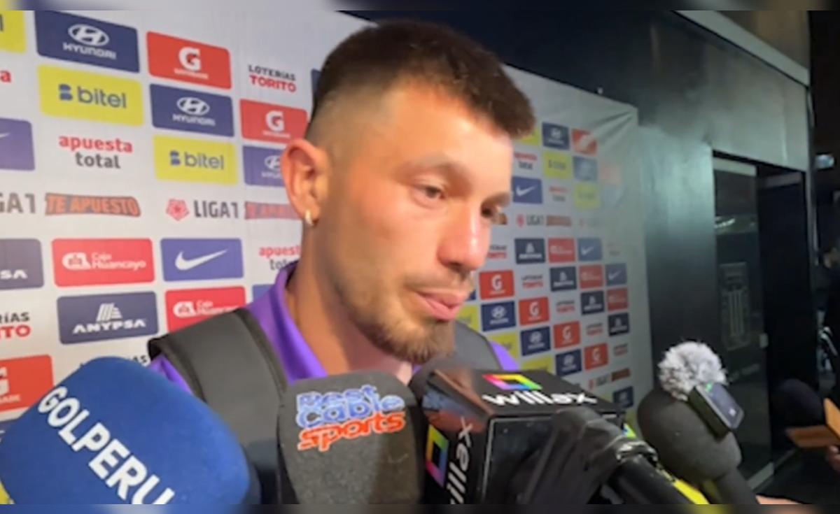 Alan Cantero expresó su indignación con el arbitraje tras derrota de ...