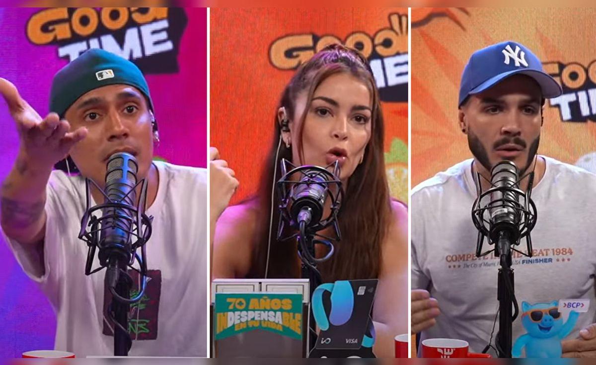 Mario Irivarren, Laura Spoya y Gerardo Pe, del podcast 'Good Time', se ...