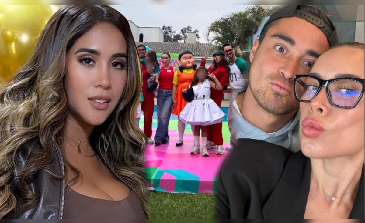 Melissa Paredes se reencuentra con Ale Venturo durante el cumpleaños de ...