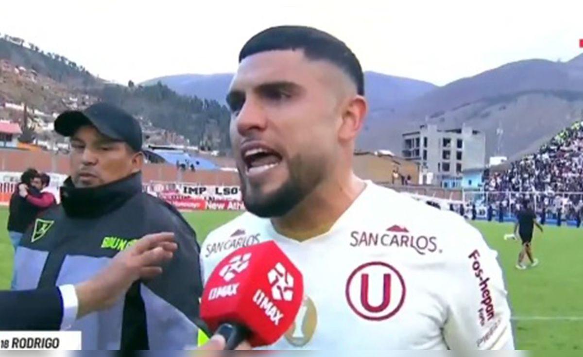 Rodrigo Ureña eufórico tras ganar el tricampeonato con Universitario ...