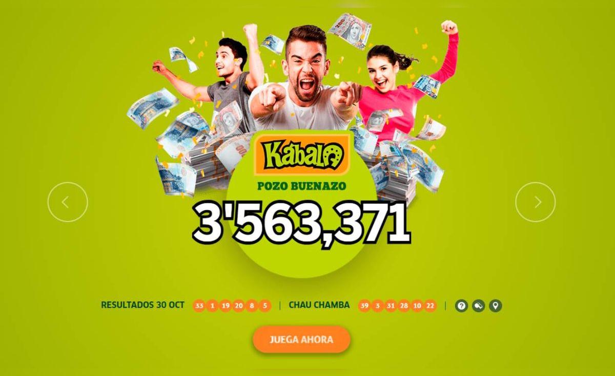 Sorteo Kábala 1 de noviembre de 2025: resultados oficiales, números ...