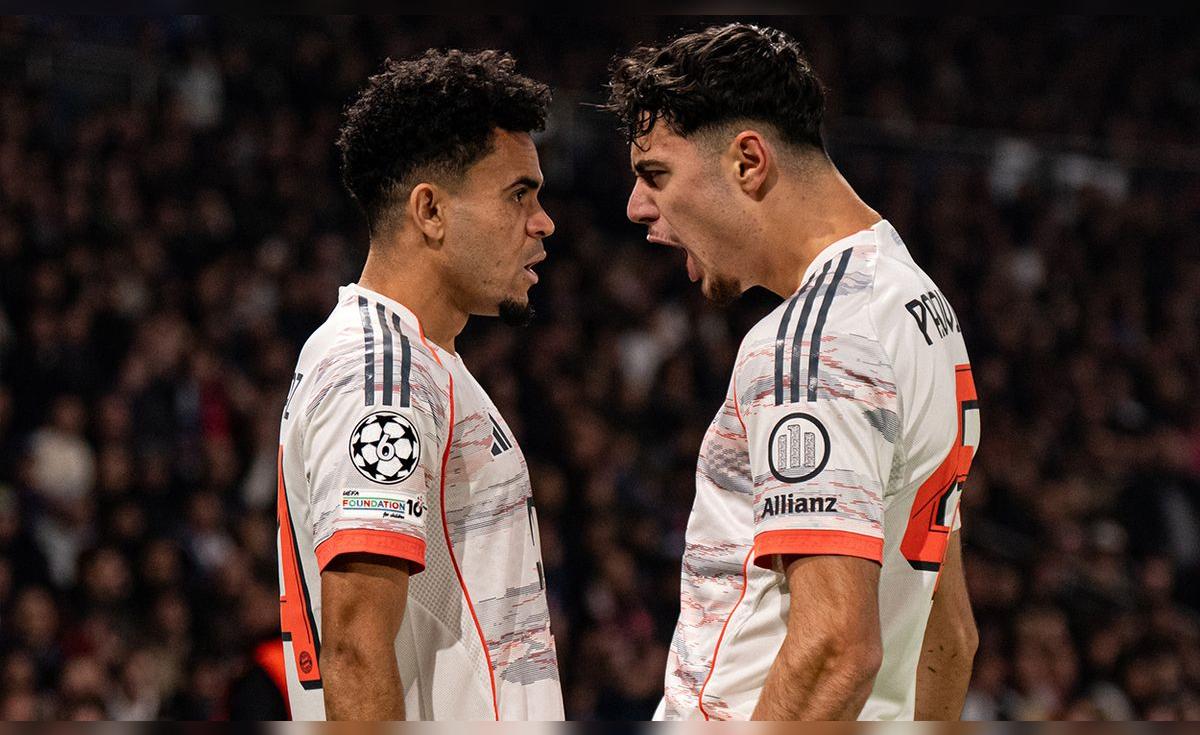 Con doblete de Luis Díaz, Bayern Múnich venció a PSG y es el único ...