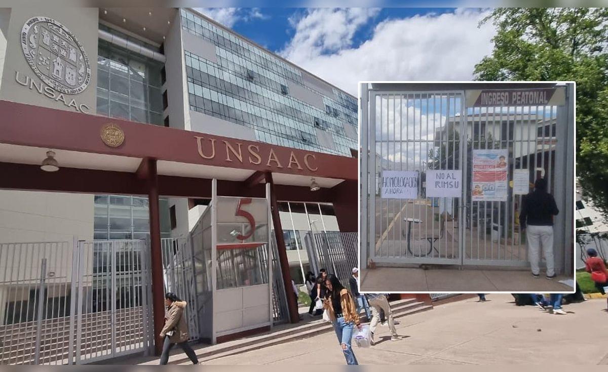 Unsaac en huelga hace 27 días: catedráticos piden aumento de ...