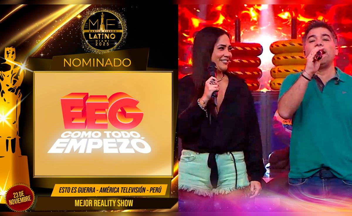 ¡Perú presente! 'Esto es guerra' fue nominado a los Premios Martín ...
