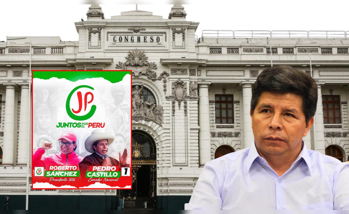 Pedro Castillo postulará al Senado con Juntos por el Perú, a poco de ...