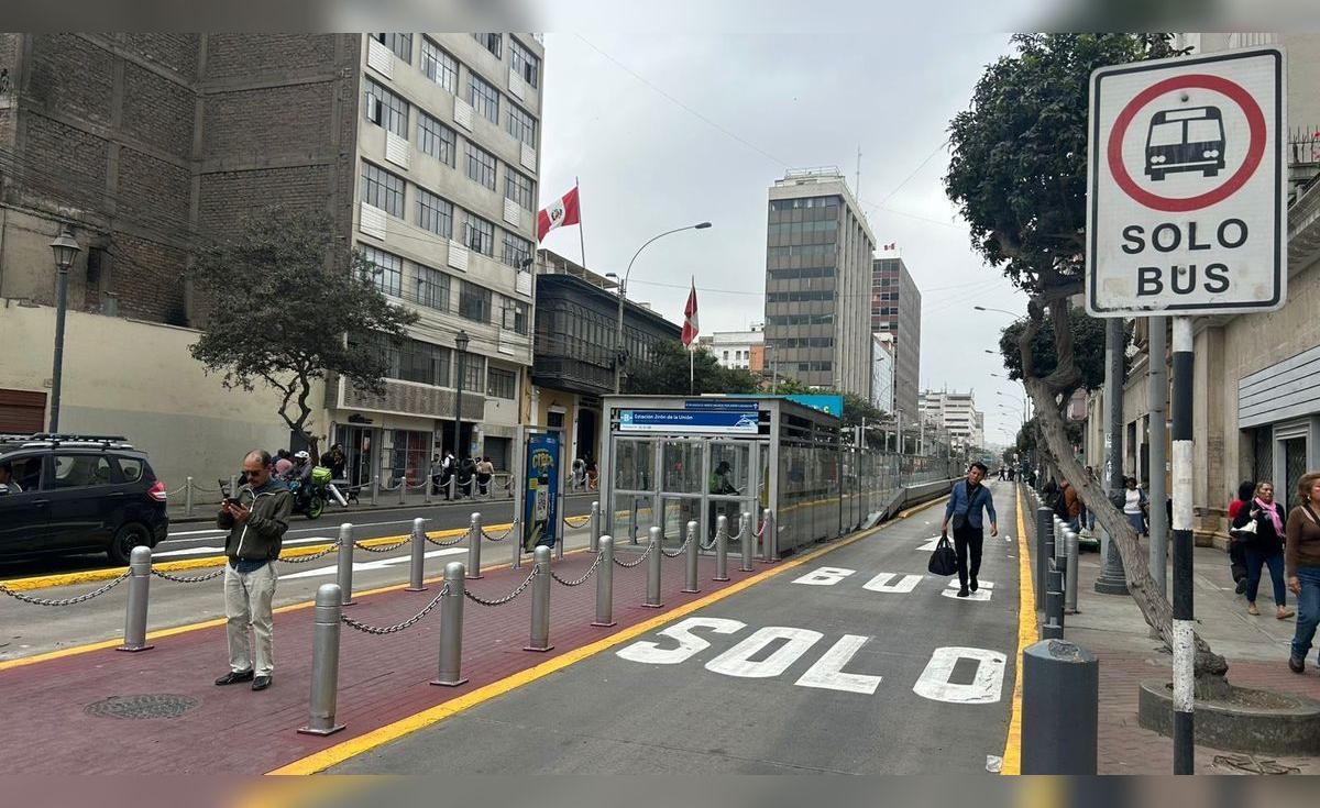 ATU restablece estaciones del Metropolitano tras manifestaciones en el ...