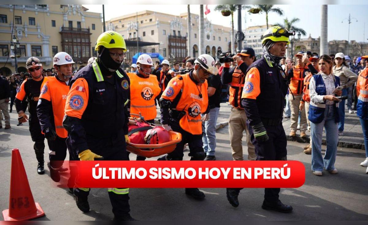 Temblor en Perú hoy, LUNES, 24 de noviembre del 2025: magnitud ...