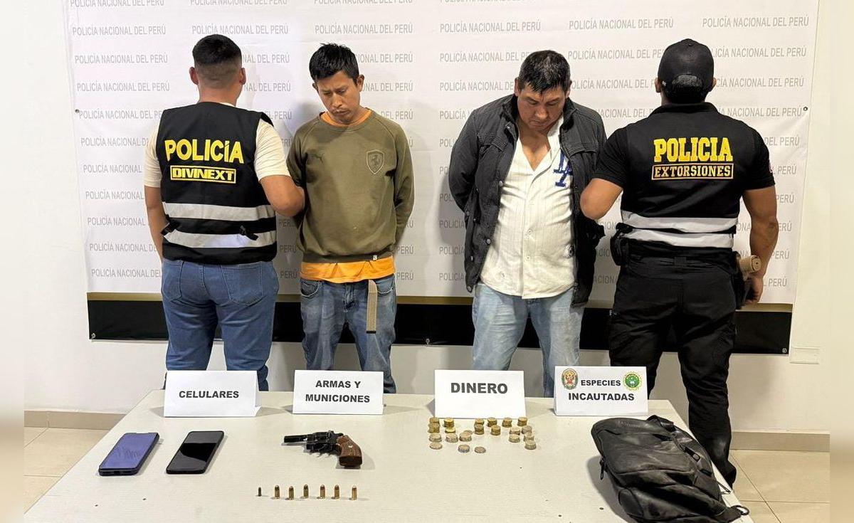 En solo 27 días han sido capturados 42 extorsionadores en Lima y Callao ...