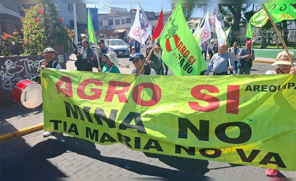 Tía María: agricultores anuncian paro en Valle de Tambo, mientras ...