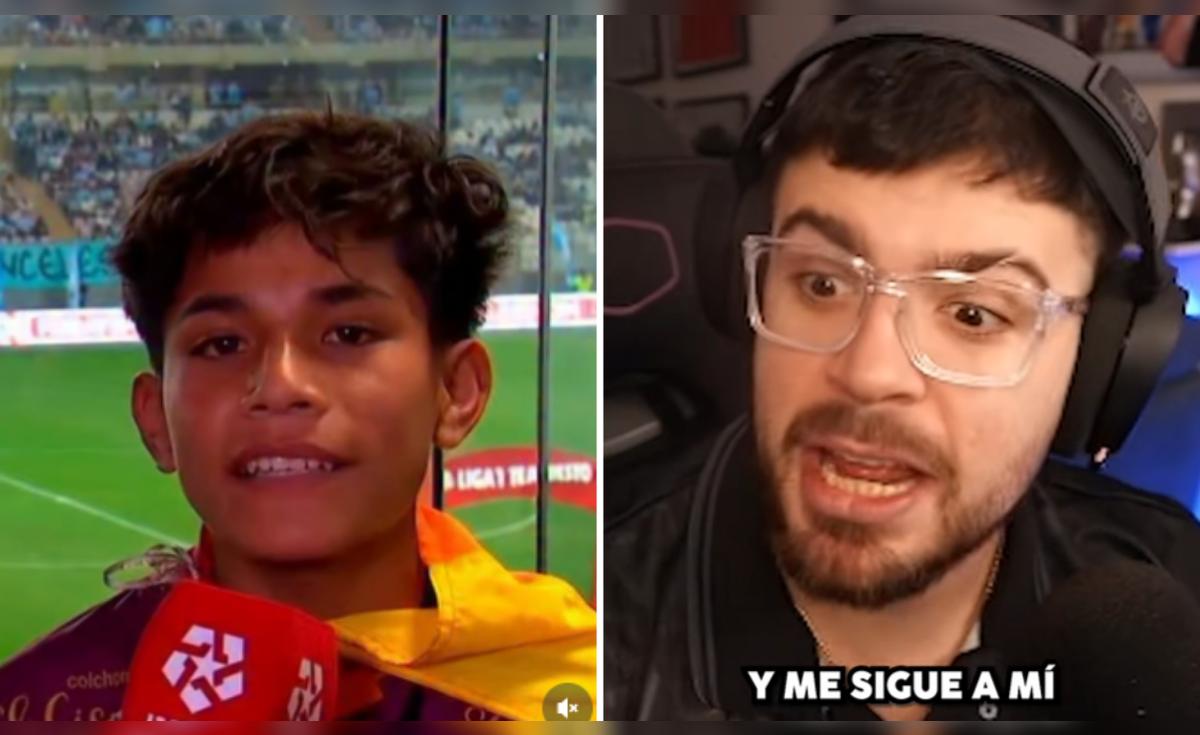 Streamer La Cobra queda en shock al ver que ‘Pol Deportes’ lo sigue en ...