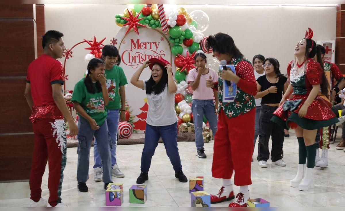 Menores del hogar San Pedrito disfrutaron por adelantado de una navidad ...
