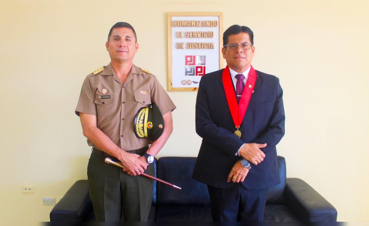 "CRL José Joaquín Inclán" realizó visita protocolar a presidente de la ...