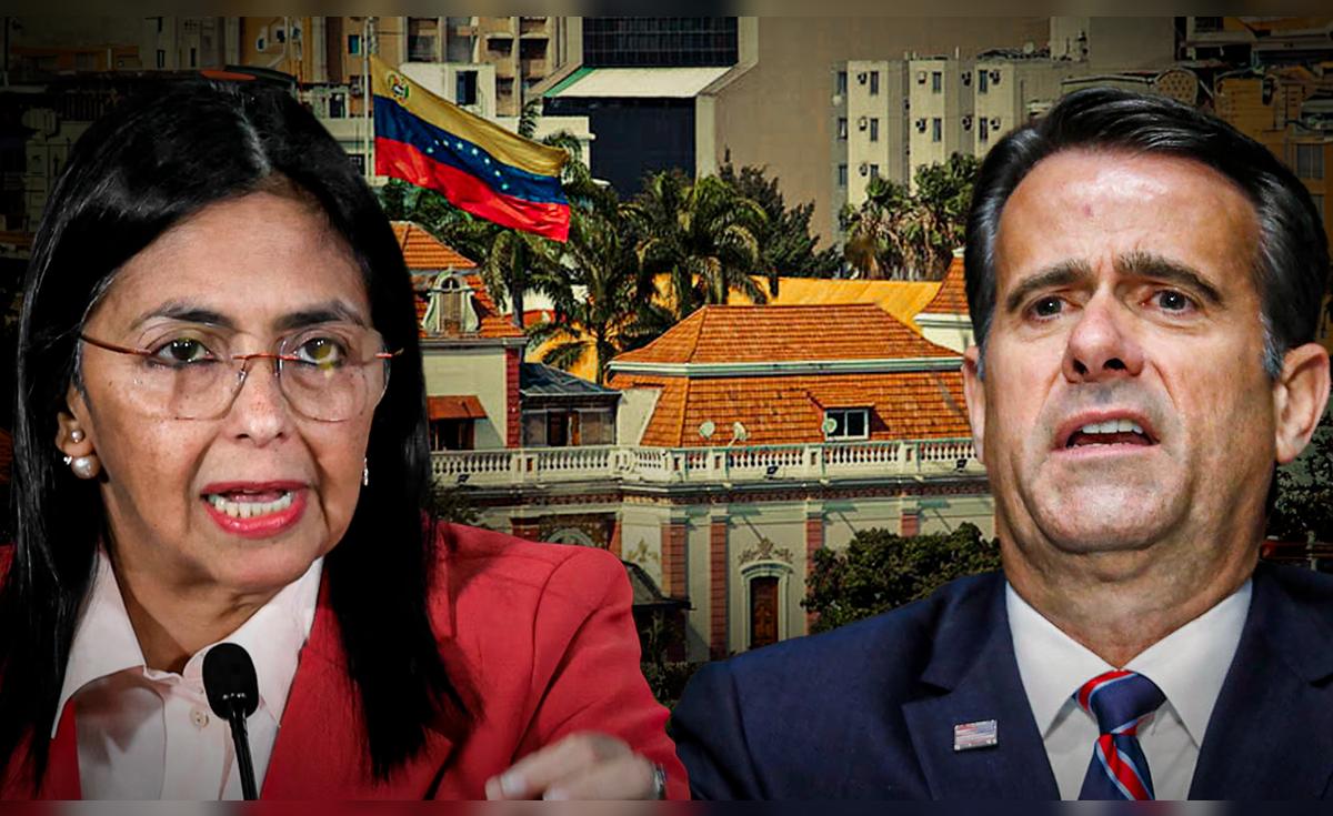 Delcy Rodríguez se reunió con el director de la CIA en Venezuela ...