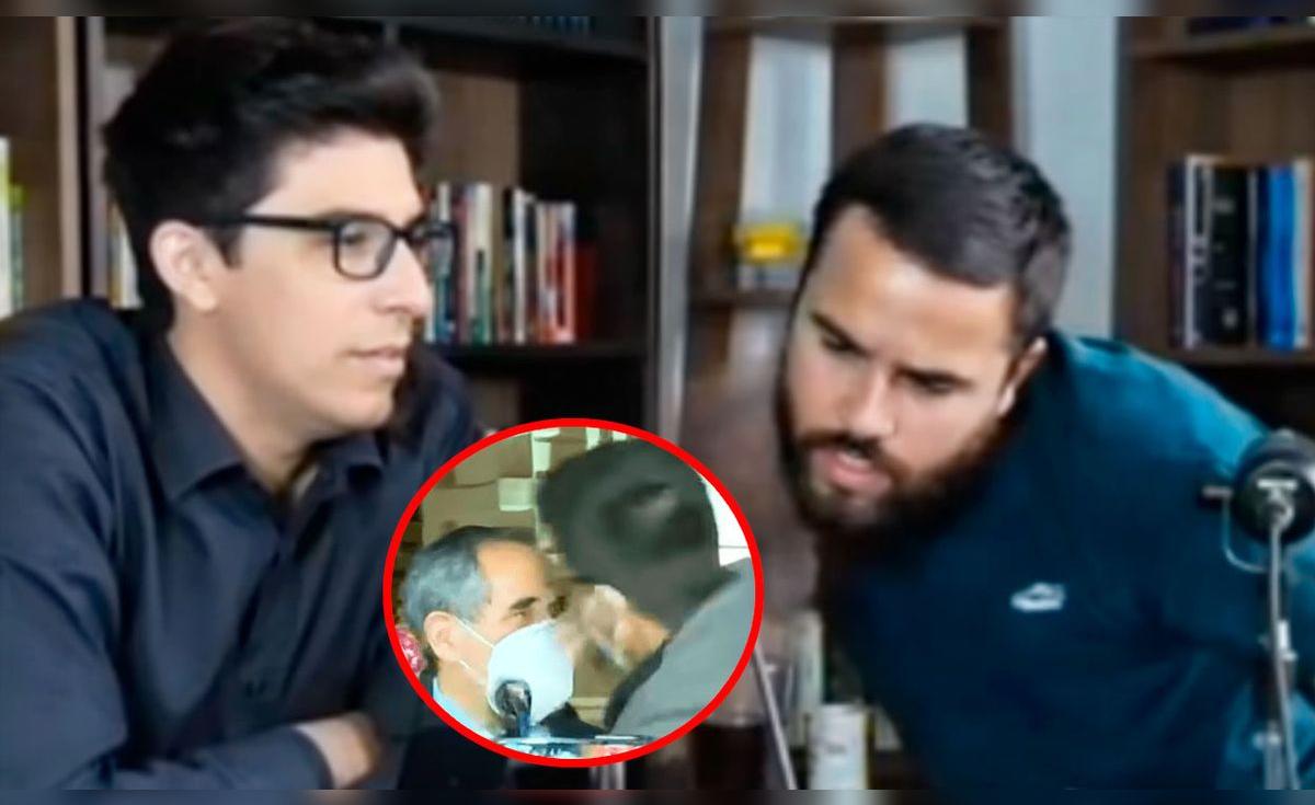 Youtuber Jorge Ugarte agrede en vivo a candidato a diputado Carlos ...