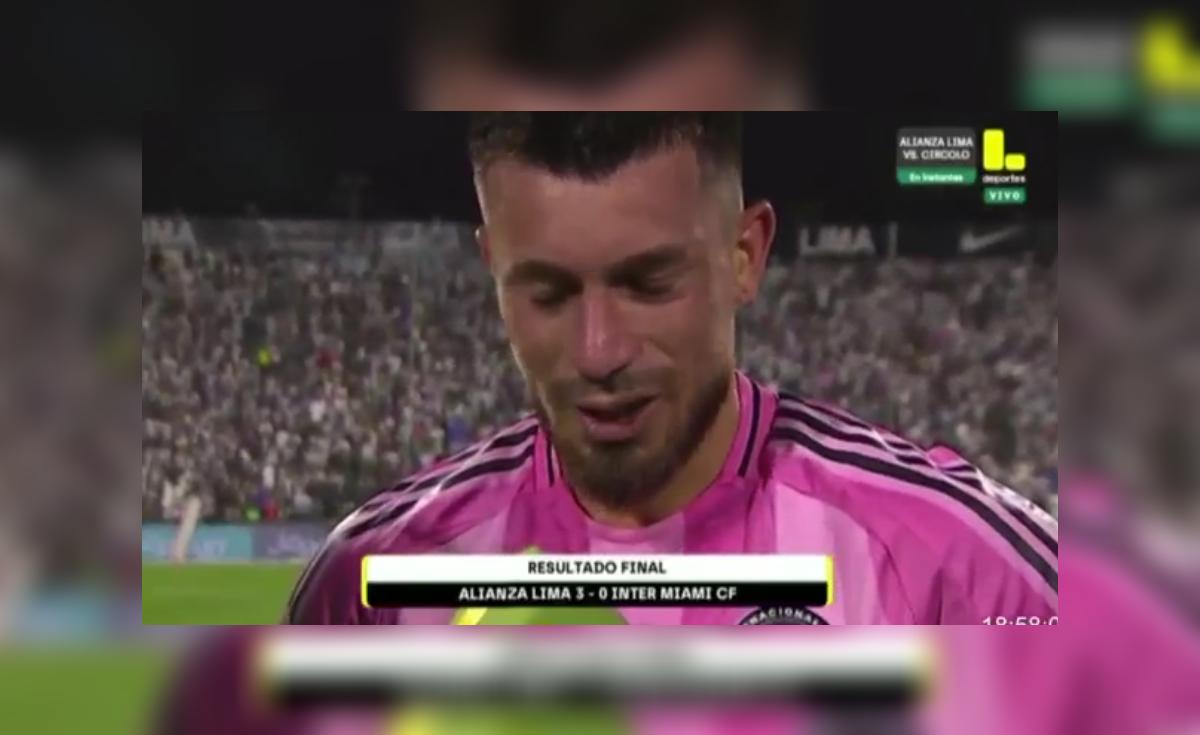 Alan Cantero al borde del llanto por intercambiar camiseta con Lionel ...