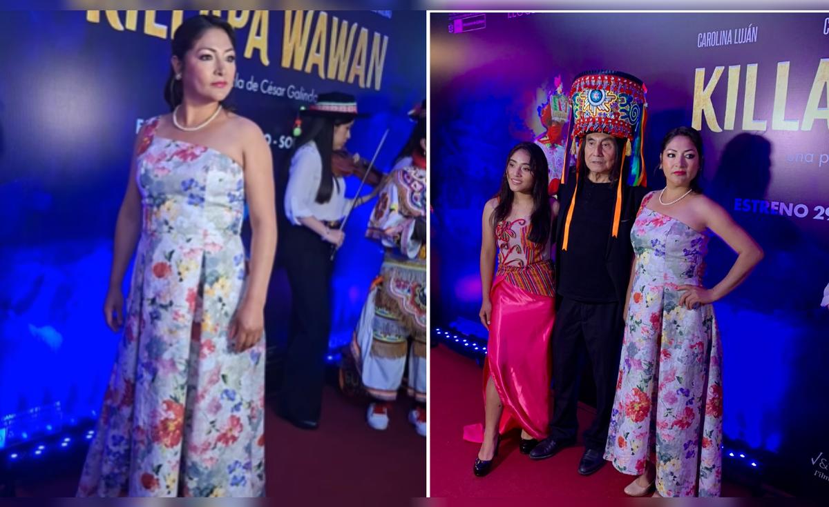 Magaly Solier reaparece en la escena pública en el avant premiere de ...